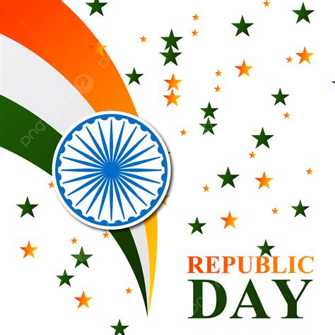 Indian Republic Day Vector Hd Png Images Republic Day Design Vector