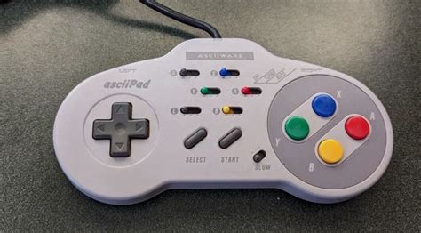 Controller Turbo Pad Asciiware Ascii Super Nintendo Snes Testato Funzionante Eur 34 64
