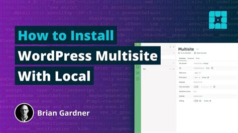 how to install wordpress multisite with local youtube