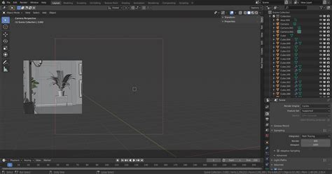 Render Region Stuck During Solid Mode Rblender
