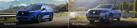Honda Passport Vs Cr V 2025 Suv Comparison