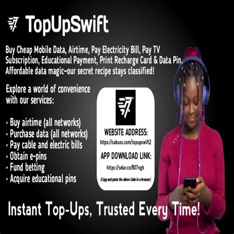 Get Topupswift App By Byte Bazaar On Selar