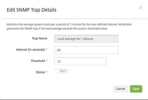 Snmp Monitoring Xenmobile Server
