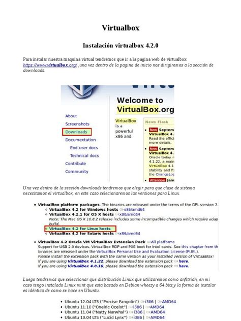 manual virtualbox pdf red de computadoras arquitectura de computadores