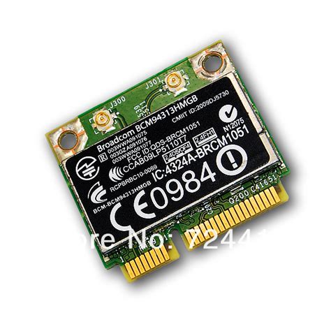 Купить для Hp Broadcom Bcm4313 Mini Pcie 802 11n Bluetooth Bcm94313hmgb 600370 001 Wifi половину