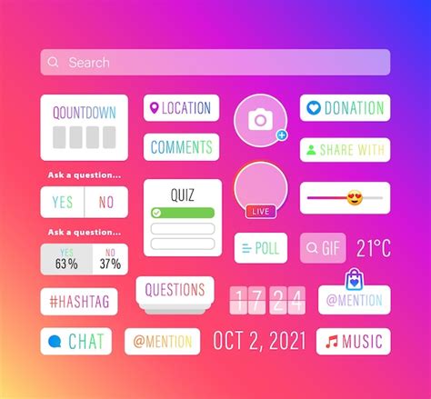 Premium Vector Social Media Ui Set For Internet Communication