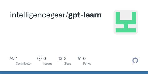 Github Intelligencegeargpt Learn