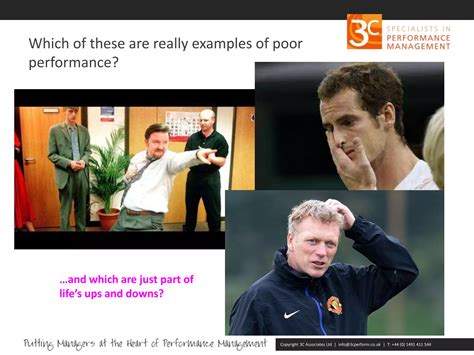 Helping Managers Handle Poor Performance Top Tips From 3c Performance Management Pptx