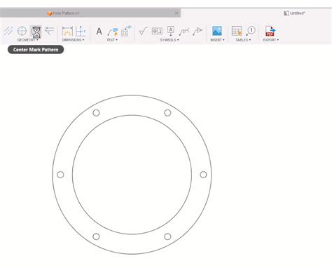 hole callout after center marks autodesk community