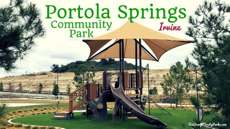 Portola Springs Community Park In Irvine