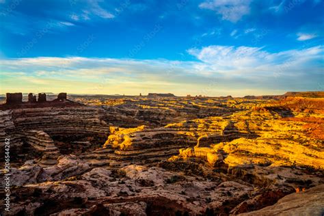 I Captured This Sunset Image From The Maze Overlook In The Remote Maze