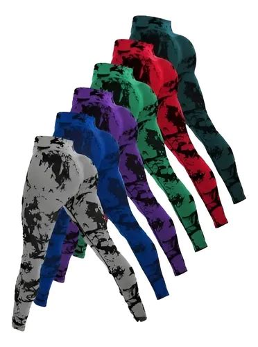 Pack 10 Licras Deportiva Levanta Pompa Tidey Gym Yoga Dama Envío Gratis