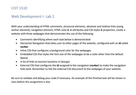 Solved With Your Understanding Of HTML Comments Structural Chegg Com