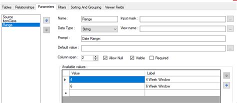 Problem Using Weekstart As A Value In Schema Parameter Community