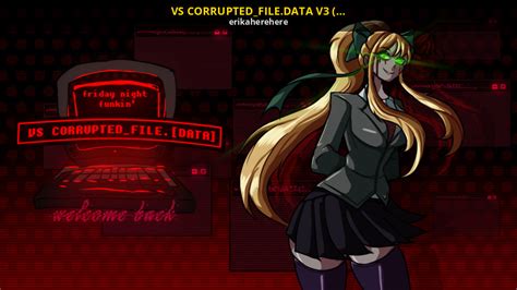 vs corrupted file data v3 demo mod for friday night funkin fnf mods