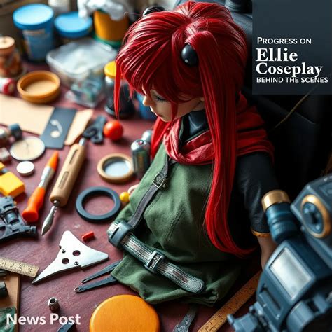 Progress On Ellie Cosplay Behind The Scenes Leveluptalk