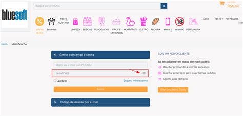 [melhoria] e commerce bluesoft botão de exibir ocultar senha e