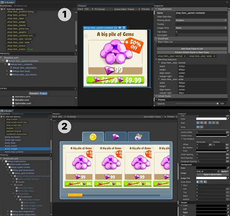 The Unity Ui Toolkit Sample Dragon Crashers A Mini Manual