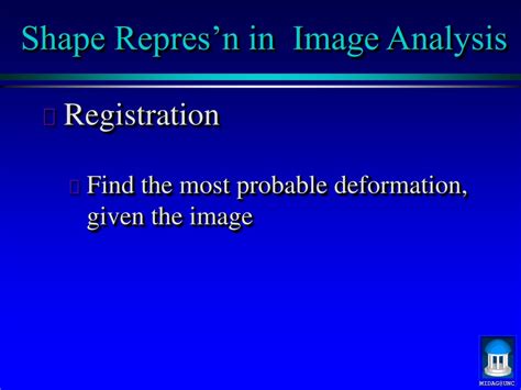 ppt medial object shape representations for image analysis and object