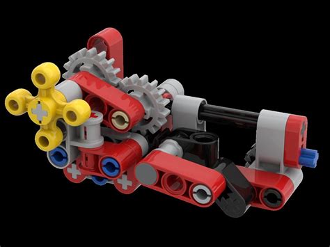 Lego Moc Gearrack Stepper 2 By 2in1 Rebrickable Build With Lego
