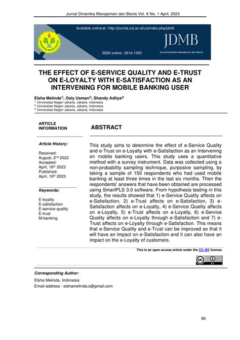 Pdf The Effect Of E Service Quality And E Trust On E Loyalty With E Satisfaction As An