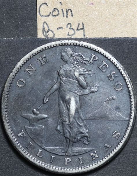 Uspi Philippines 1907 S Xf Au Silver Coin With Patina Hobbies And Toys