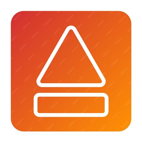 Premium Vector Vector Design Eject Button Icon Style