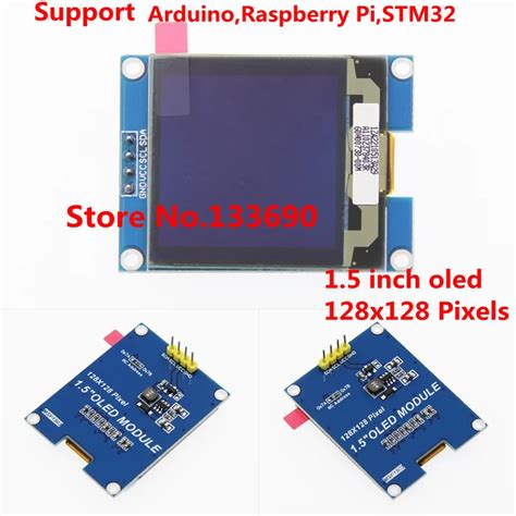 Inch PIN OLED Module Display Screen SSD Drive IC IIC I C Interface For STM