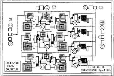 Layout Of The Active Transversal Filter Download Scientific Diagram