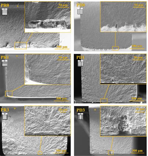 Fractographic Analysis Shows The Typical Fracture Origin Of All Groups Download Scientific