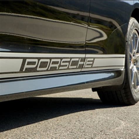 Porsche Cayman Sky Blue Decal Kit Left And Right Side