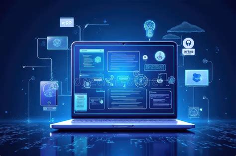 Media Streaming Hosting Platform Visualization Stock Illustration Illustration Of Professional