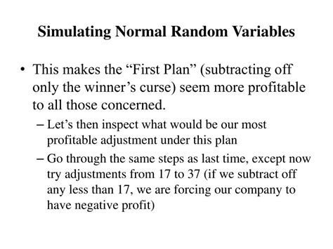 Ppt Simulating Normal Random Variables Powerpoint Presentation Free