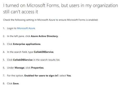 Microsoft Forms Error Microsoft Community