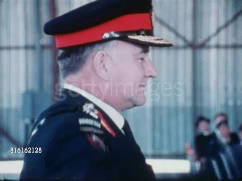 Lt Gen Peter Walls Retires Former Commander Of The Rhodesian Later