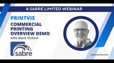 Printvis Overview Demo For Commercial Printing Youtube