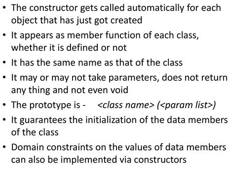 Constructors And Destructors Ppt Download