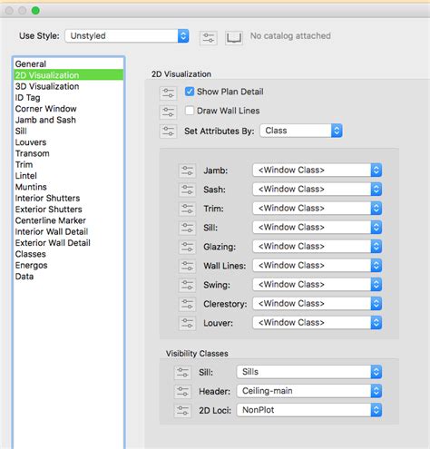 window trim visibility troubleshooting vectorworks community board