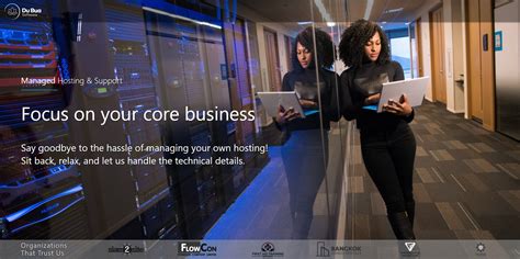 managed hosting and support simplifying website management