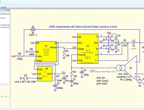 An Overview Of The QSPICE User Interface Png Electronics Lab