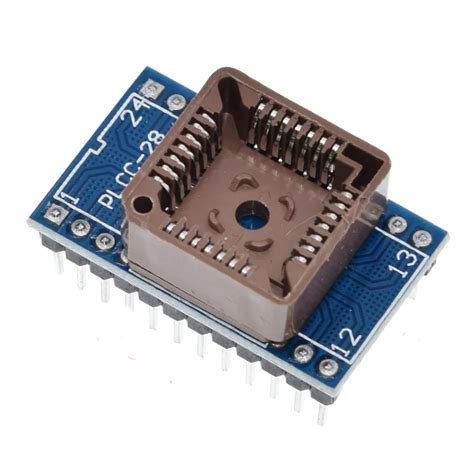 Probots PLCC28 To DIP24 SMD IC Adapter Programmer Socket Buy Online India