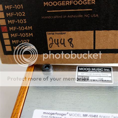 For Sale Usa Moog Mf 104m Delay W Moog Ep2 Moog Music Forum