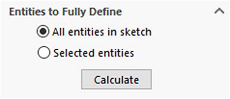 How And When To Use Fully Define Sketch In Solidworks