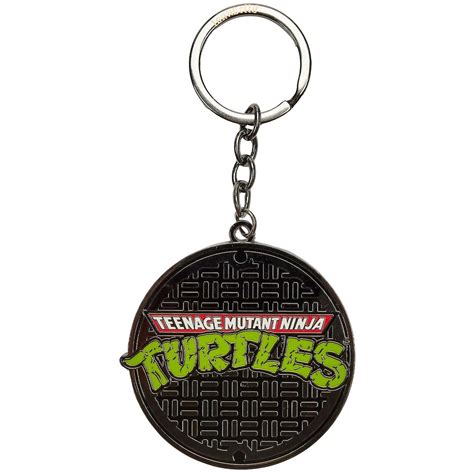 Tmnt Loungefly Keychain Teenage Mutant Ninja Turtles Sewer Cap Keychain