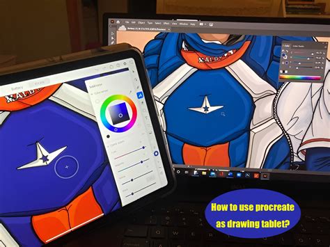 How To Use Procreate As Drawing Tablet