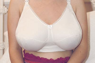 Lorna Morgan 36k 302k White Feeding Bra Scalloped Edge 425205477