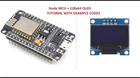 Nodemcu Esp8266 Wifi Module Interfacing With Oled 128x64 Mohamed Shafi