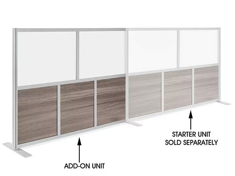 Add On Unit For Downtown Room Divider 68 X 52 H 9157a Uline