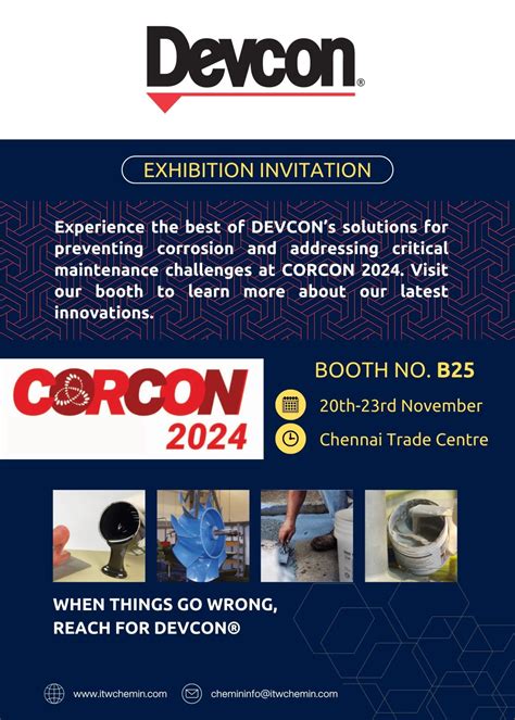 Devcon® India On Linkedin Devcon Corcon2024 Maintenancesolutions Corrosioncontrol