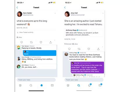Twitter Proposes Threads Of Conversations And Status Updates As New